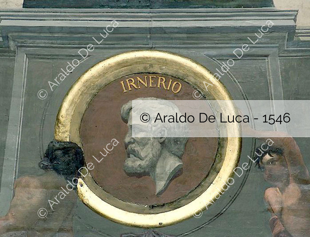Ritratto di Irnerio - 1546